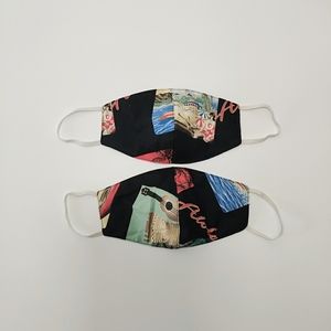 Other | 2 Pcs Handmade Hawaii Aloha Face Mask | Poshmark